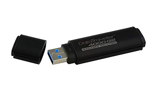 Kingston Digital 64GB USB 3.0 DT4000 G2 256 AES FIPS 140-2 Level 3 Encrypted (DT4000G2DM/64GB)