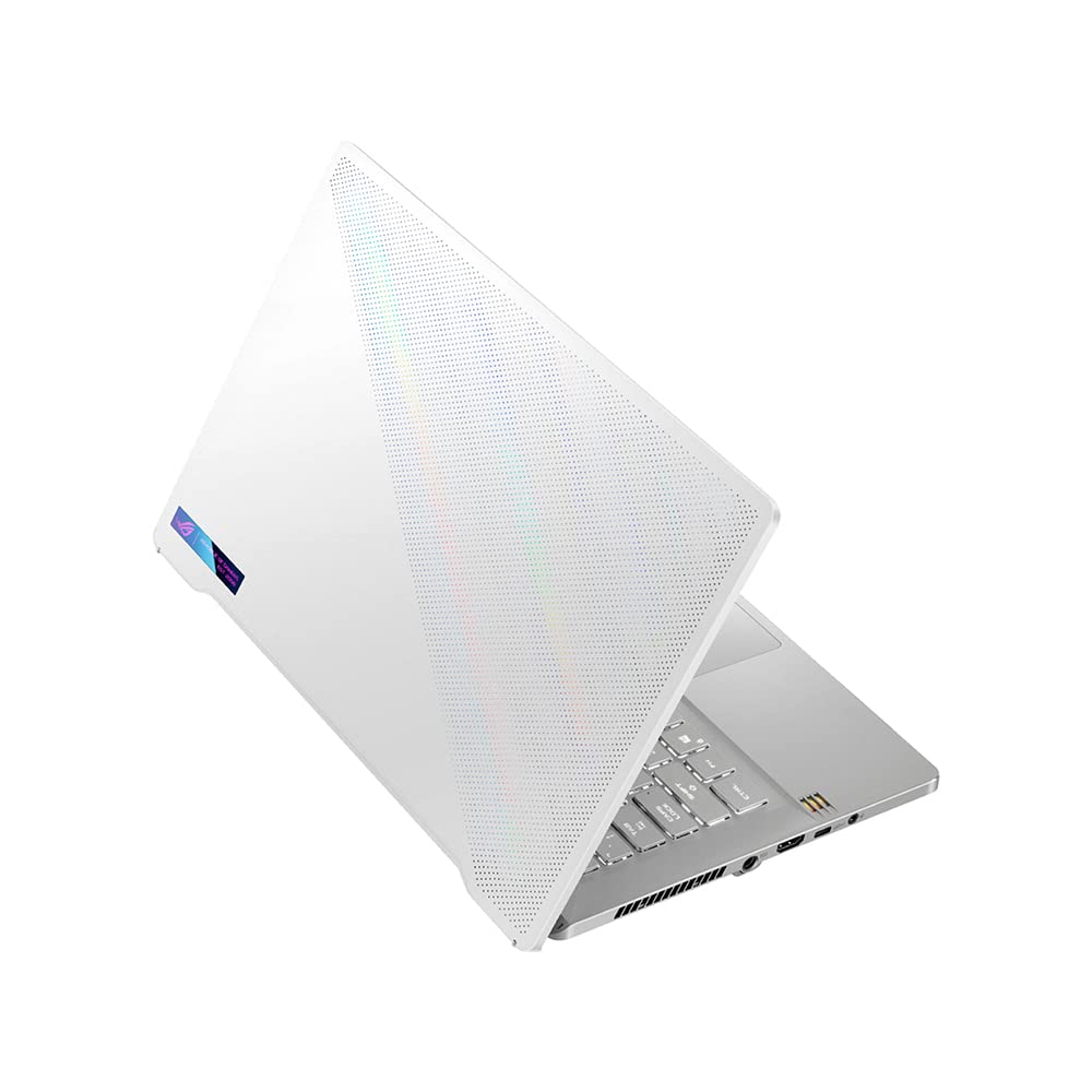 ASUS ROG Zephyrus 14" FHD 144Hz Gaming Laptop, AMD Ryzen 7-5800HS Processor, 24GB RAM, 2TB PCIe SSD, Backlit Keyboard, NVIDIA GeForce RTX 3060 Graphics, Windows 11, White, 32GB USB Card