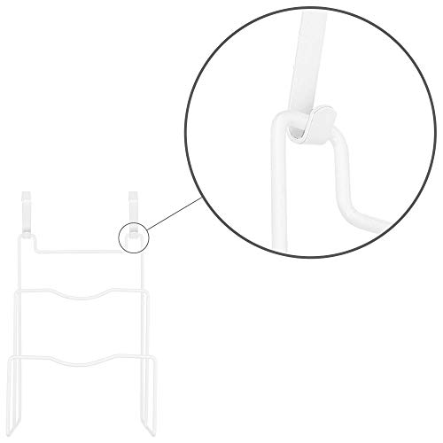 Pot & Pan Lid Hanging Organizer Rack, Set of 2, White - Southern Homewares - Kitchen and Pantry Storage Hanger