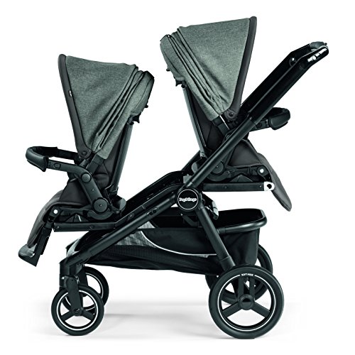 Peg Perego Pop-Up Seat for Triplette Stroller - Compatible with The Triplette, Duette, and Team Strollers - Made in Italy - Terracotta