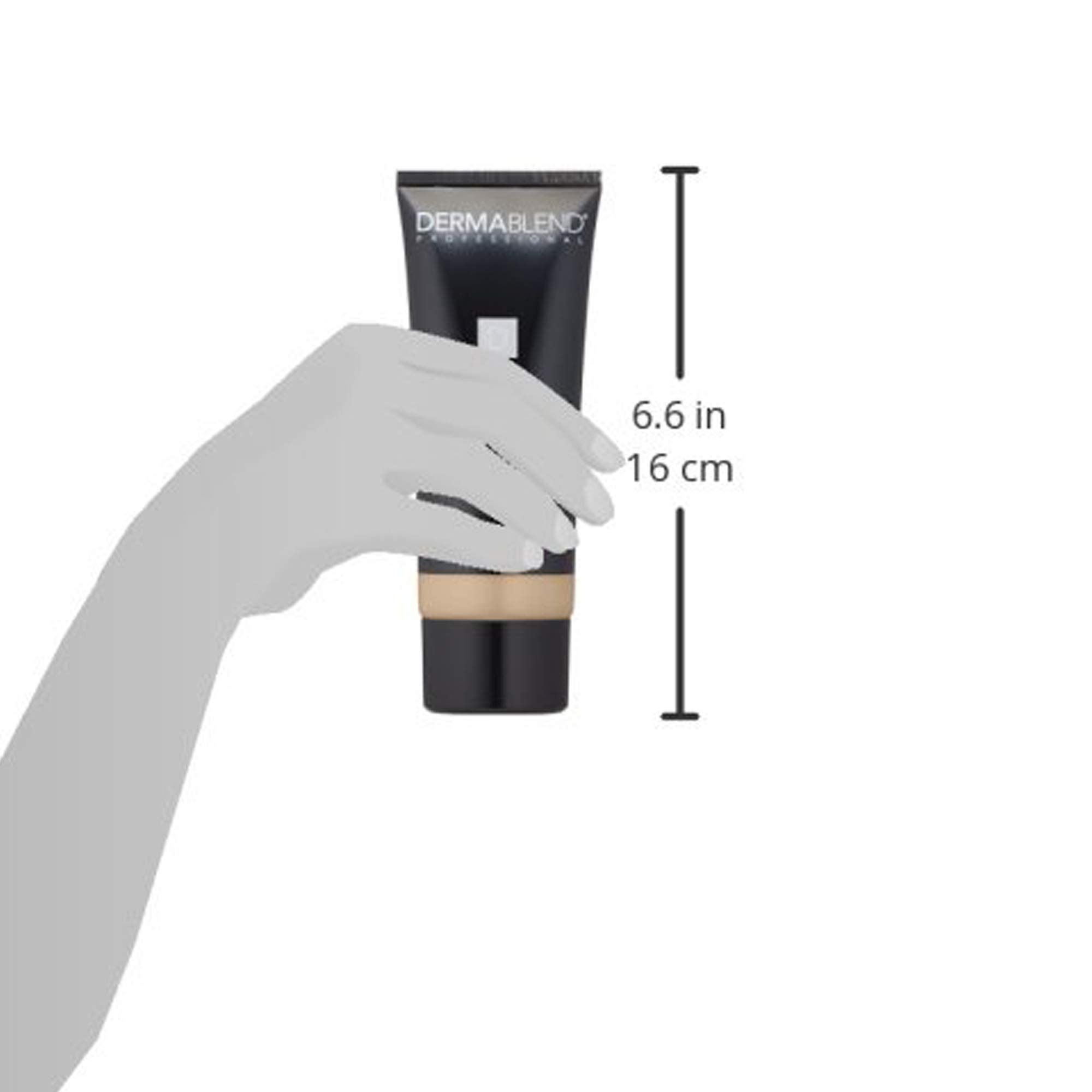 Dermablend Leg and Body Makeup Foundation with SPF 25, 10N Fair Ivory, 3.4 Fl. Oz.