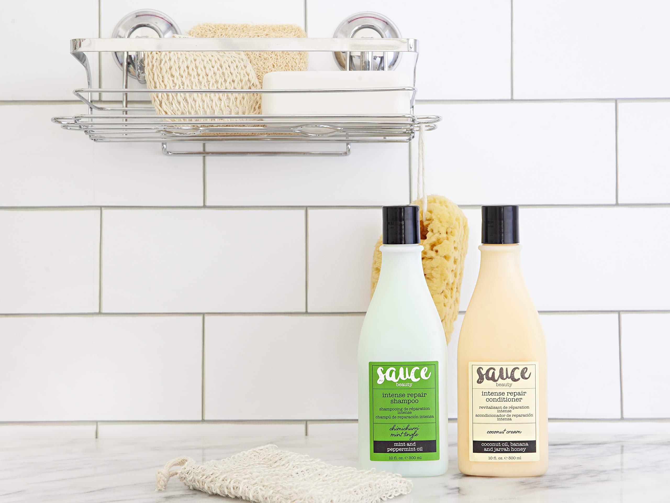 Sauce Beauty Chimichurri Mint Shampoo and Coconut Cream Conditioner Set - 2 10 fl. oz. Bottles