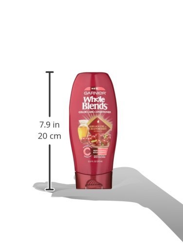 Garnier Whole Blends Color Care Shampoo and Conditioner Set with Argan Oil and Cranberry Extracts, 12.5 Ounces each