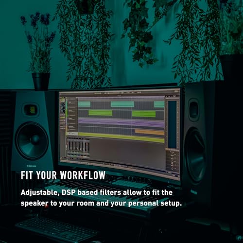 ADAM Audio T8V Studio Monitor for recording, mixing and mastering, Studio Quality Sound (Single)