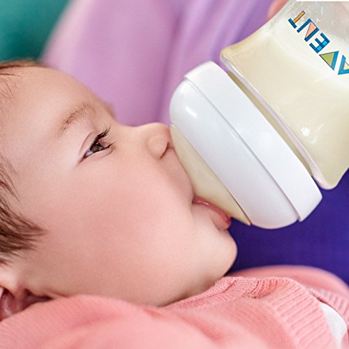 Philips Avent Natural Baby Bottle, Clear, 9oz, 5pk, SCF013/57