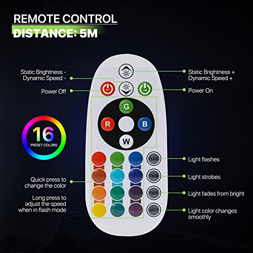Magshion LED Light-Up Serving Tray 16 Color Cocktail Party Service Delivery Tray Rechargeable Multicolor Lighting Serving Trays Barware with Remote for Music Theme Birthday Party