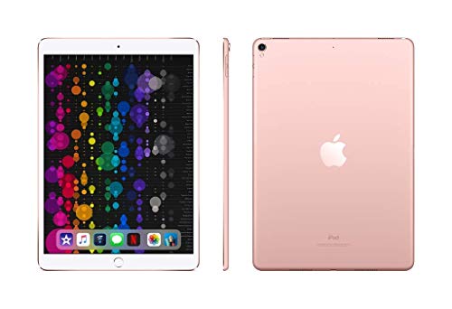 Apple iPad Pro 10.5in with ( Wi-Fi + Cellular ) - 64GB, Rose Gold (Renewed)