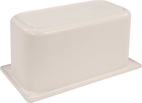 Carlisle FoodService Products CM110202 Coldmaster ABS Third Size Food Pan, 4 qt Capacity, 12.68" Length x 6.89" Width x 6.01" Height, White
