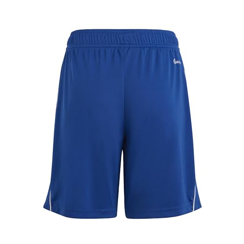 adidas Kids' Tiro 23 Shorts, Team Royal Blue/White, Small
