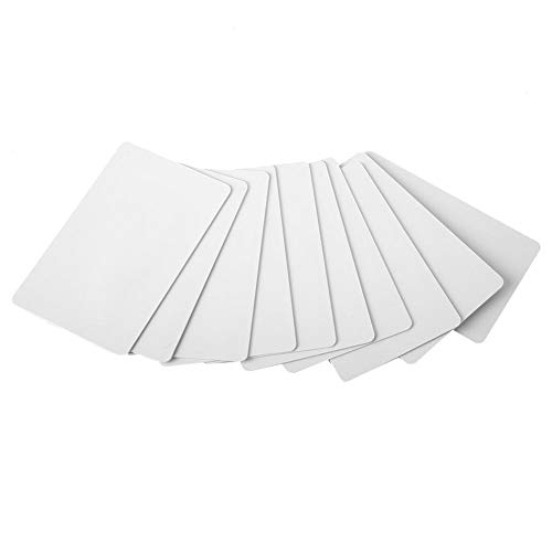 Blank White PVC Cards Plastic, Contactless 125kHz Smart RFID Proximity ID Card Read-only Access Card (100pcs/Set)
