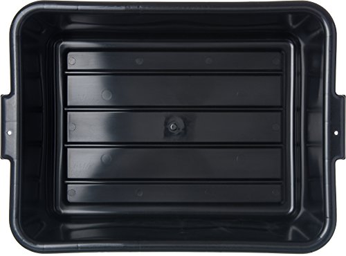 Carlisle FoodService Products 4401103 Comfort Curve Bus Box/Tote Box, 7" Deep, Black
