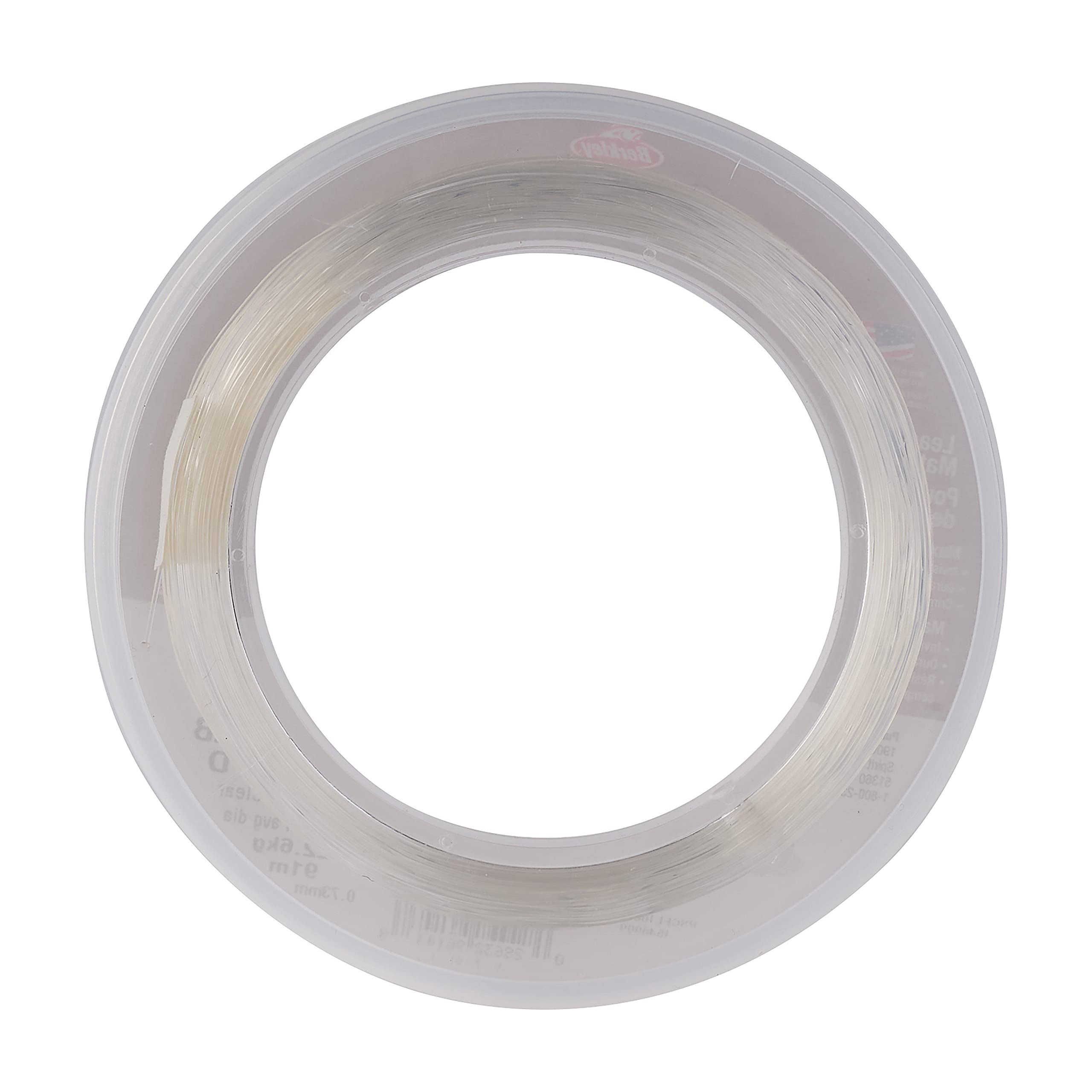 Berkley ProSpec® Chrome 100% Fluoro Leader, Clear, 60lb | 27.2kg, 75yd | 68m Fishing Line, Suitable for Saltwater Environments