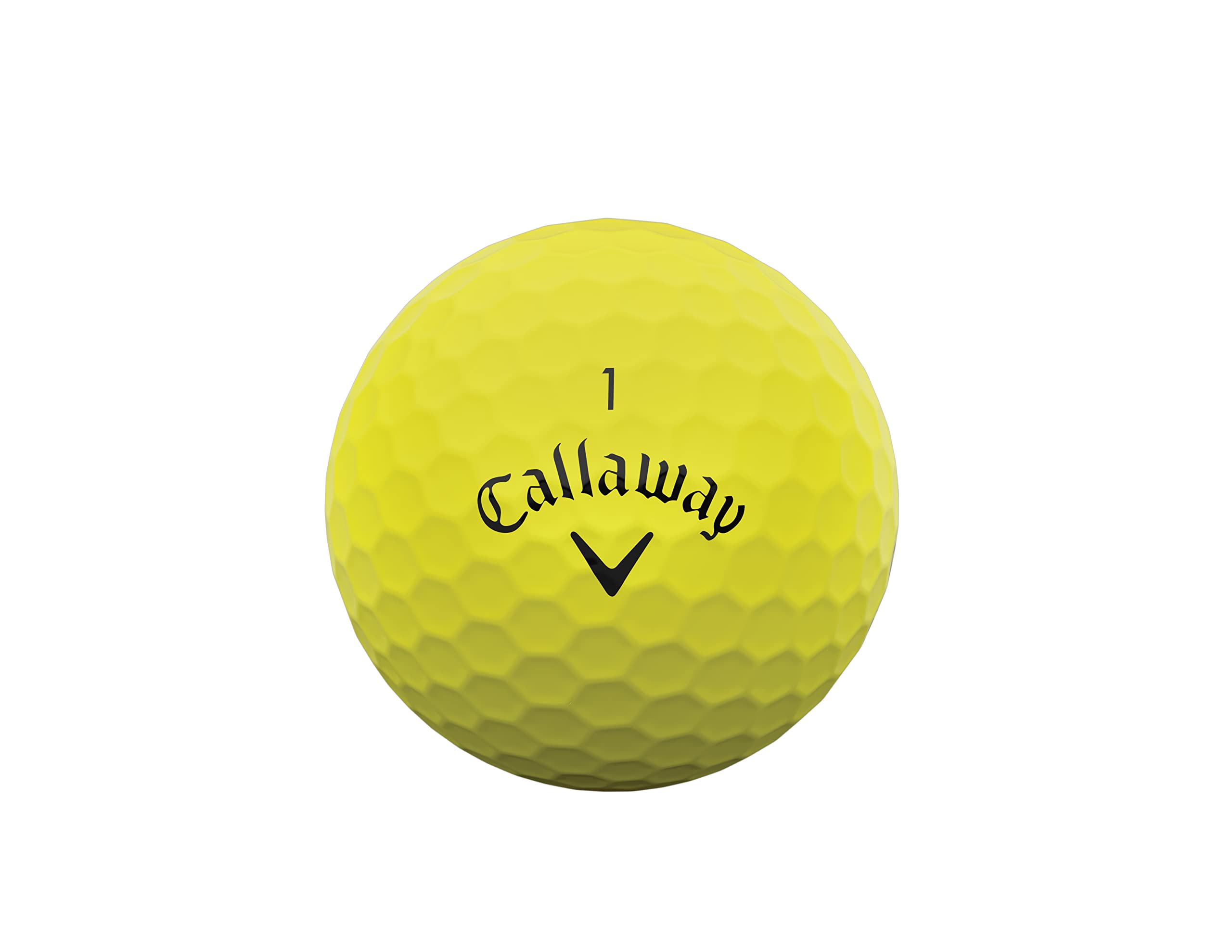 Callaway Golf Superfast Bold Golf Ball, Yellow