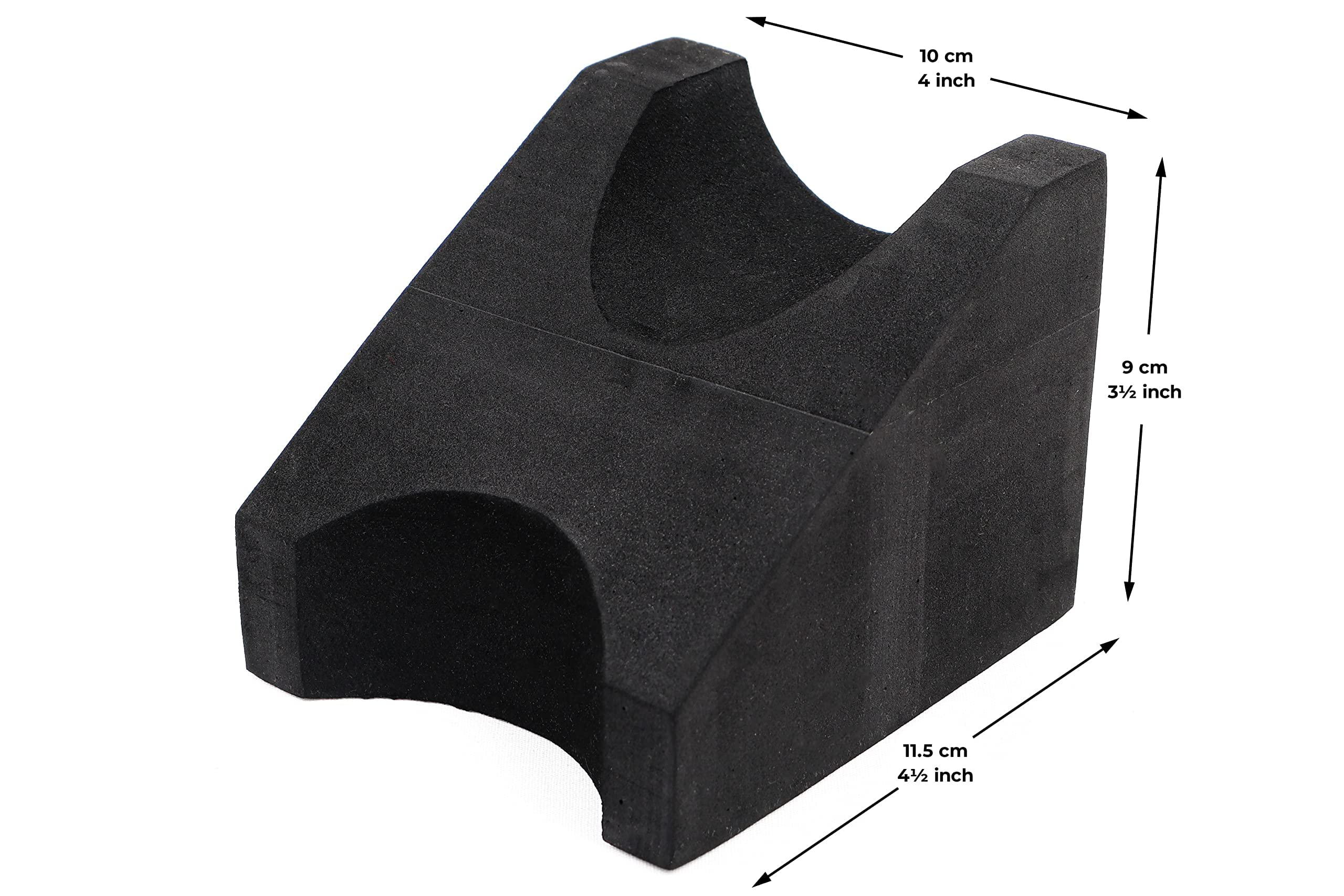 Brilliance Depot Guitar Mat with Cradle Neck Support - Durable, Non-Slip High Quality TPE Material - Complete with Microfiber Guitar Cloth