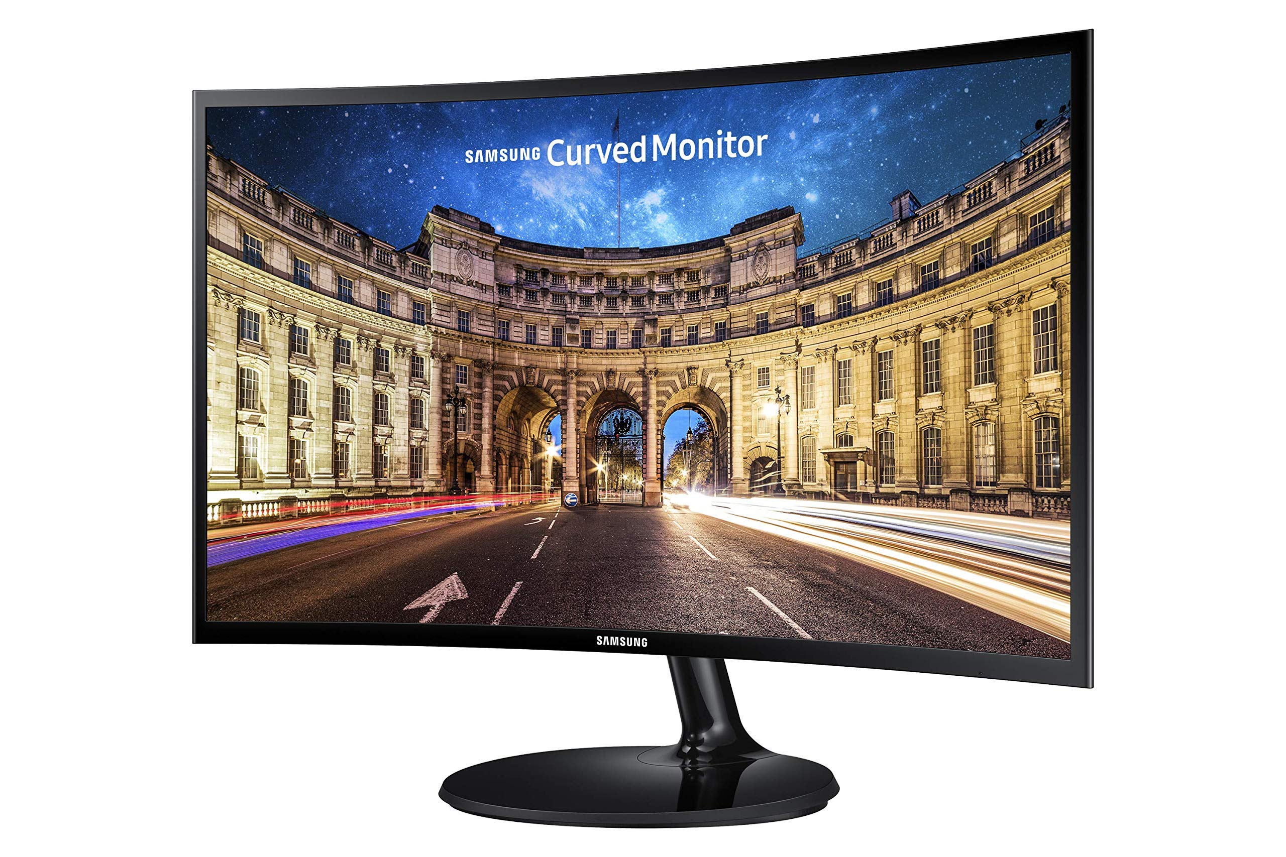 Samsung 27-inch Business 390 Series C27F390FHN Curved Screen LED-Lit Monitor (Renewed)
