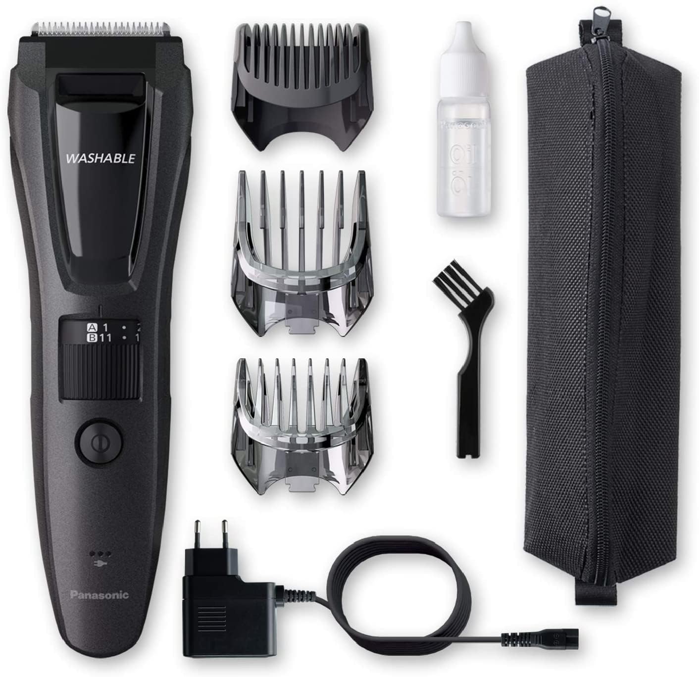 Panasonic ER-GB62 Beard and Hair Trimmer with 39 cutting levels