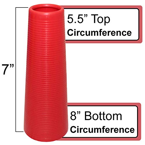Rehabilitation Advantage Large Stacking Hand Cones, Set of 30