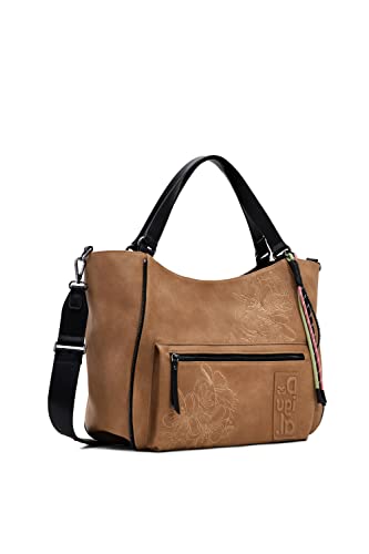 Desigual Accessories PU Shoulder Bag, Brown