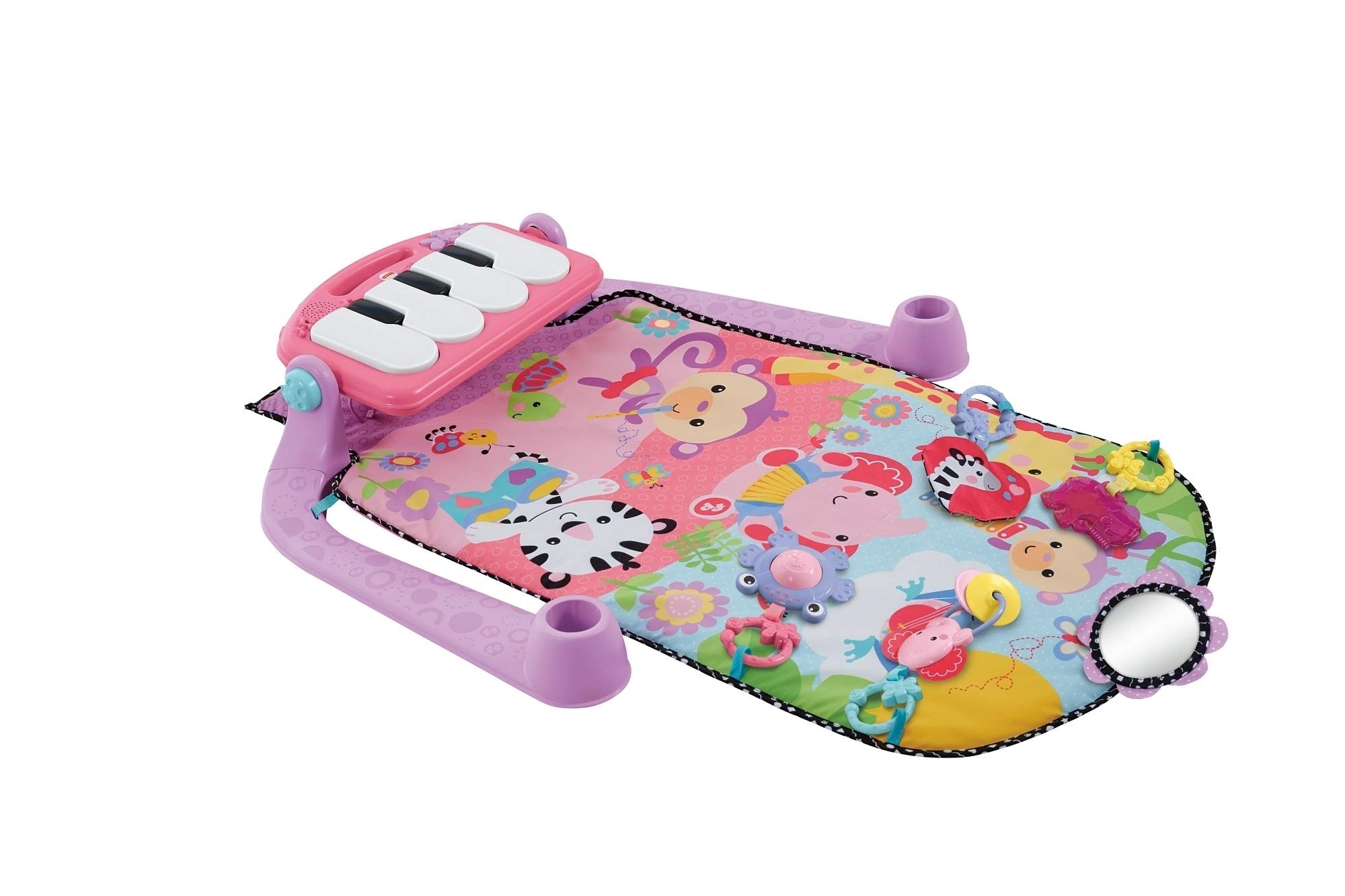 Fisher-Price Kick & Play Piano Gym, Pink