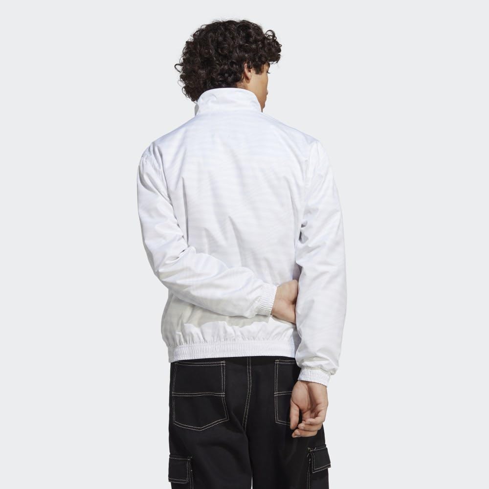 adidas Real Madrid Anthem Jacket Men's, White, Size S