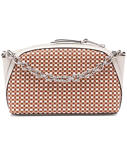 Calvin Klein Hailey Micro Pebble Small Crossbody, Rye Multi Weave