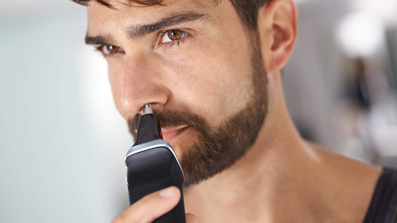 Philips Norelco All-in-One Cord/Cordless Multigroom Turbo-Powered Full Body 18 Attachment Grooming Kit Trimmer