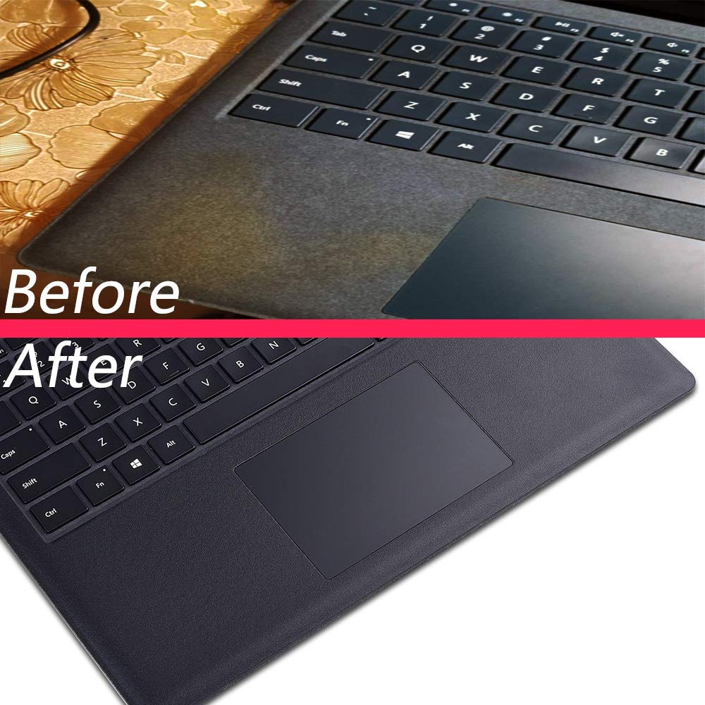 XISICIAO Full size keyboard palm rest cover for Microsoft Surface Laptop / 2 Palm Pads Wrist Rests film protector,Avoid stain for 13.5 Inch Laptop(US Layout) (Black for Laptop 1/2)