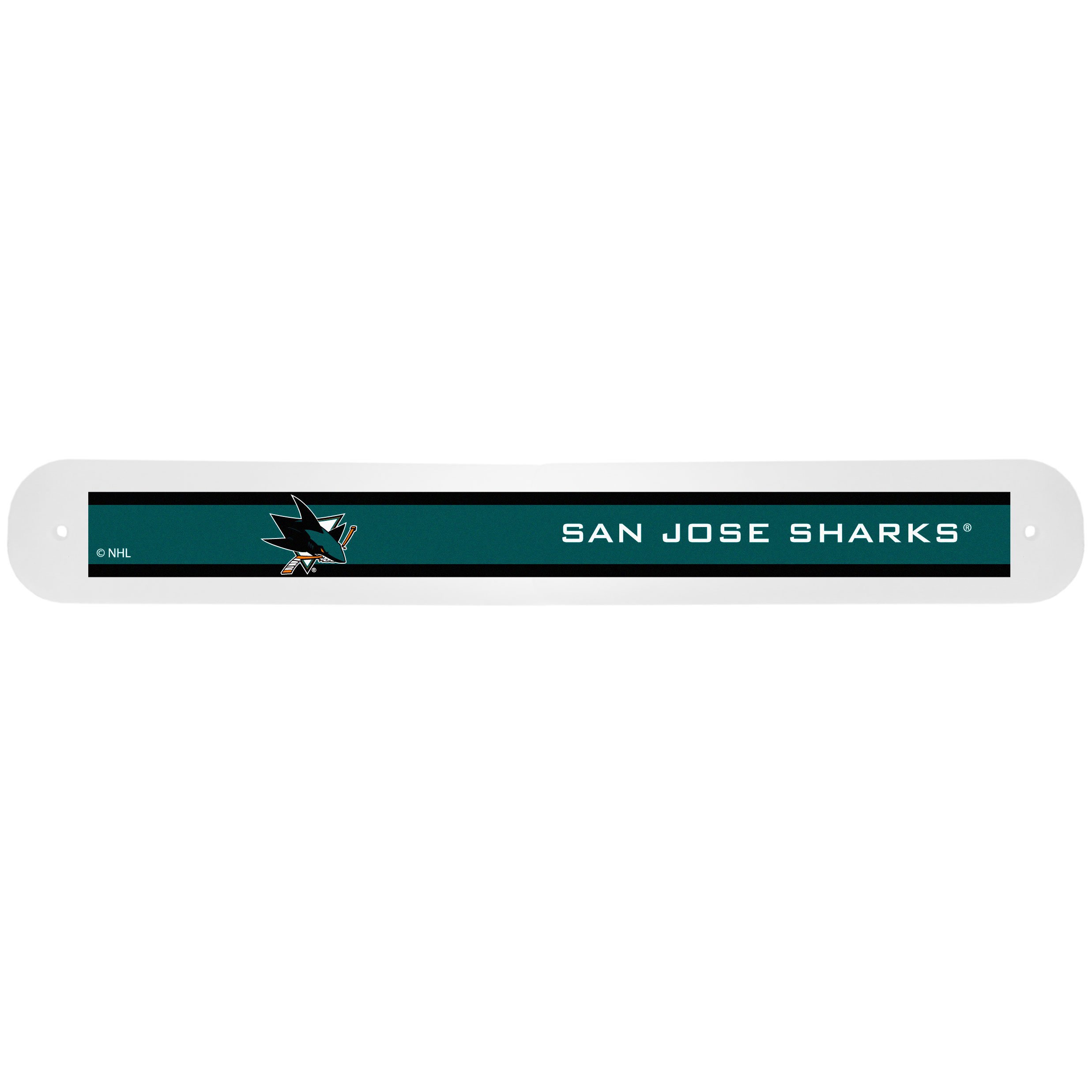 NHL Siskiyou Sports Fan Shop San Jose Sharks Travel Toothbrush Case One Size Team Color