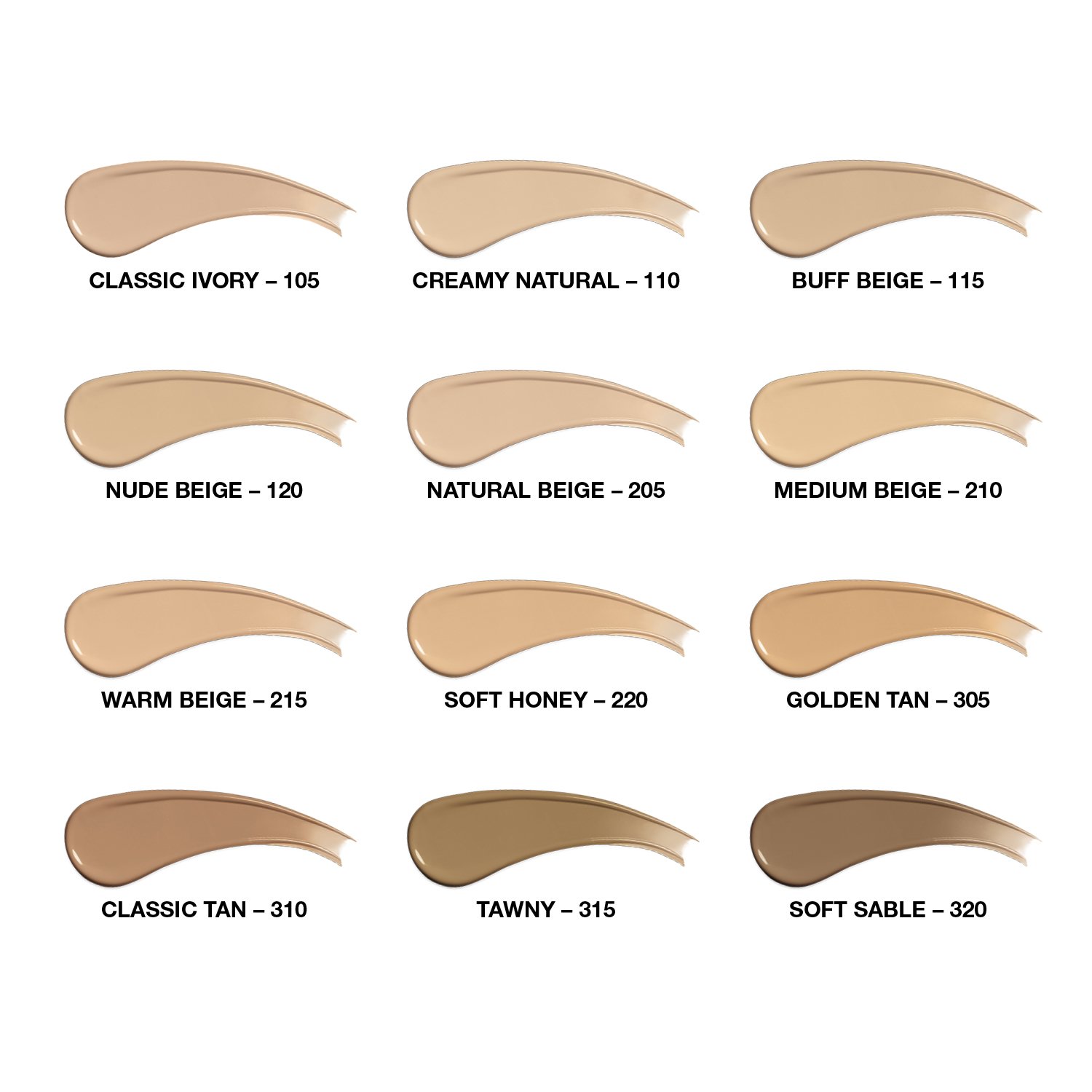 COVERGIRL Ready Set Gorgeous Foundation Soft Sable 320, 1 oz (packaging may vary)
