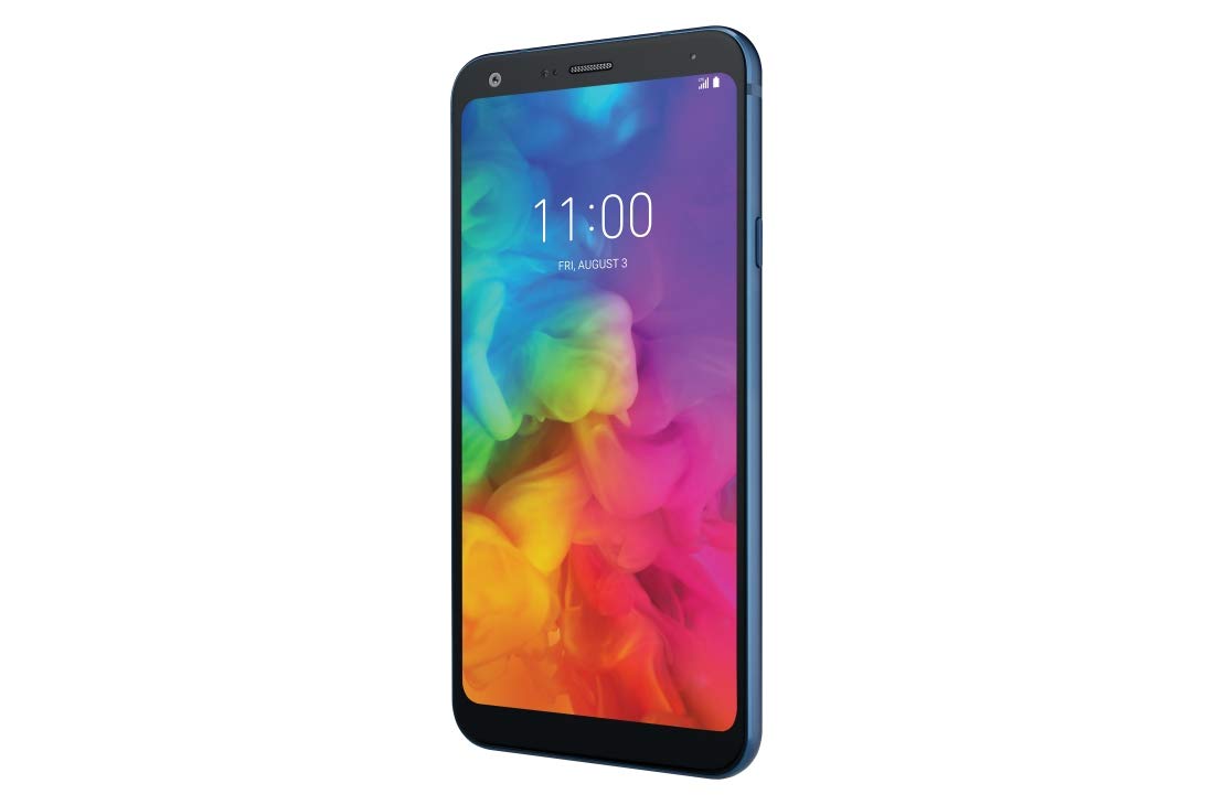LG Q7+ Plus (64GB, 4GB RAM), 5.5" FHD+ FullVision Display, IP68 Dust & Water Resistant, 4G LTE (Only for T-Mobile & Its MVNO's) (Renewed)