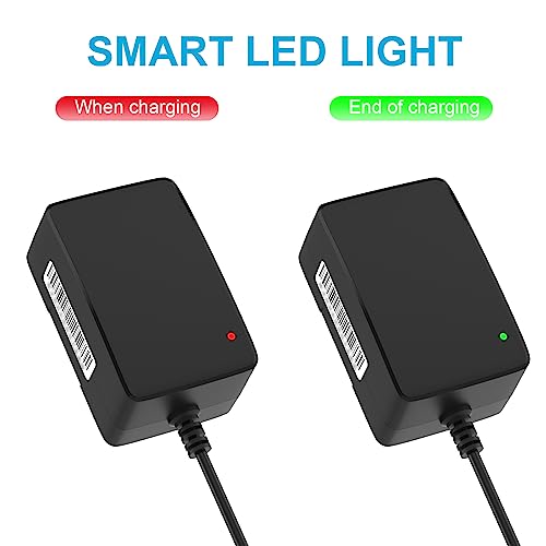 Charger for Razor Electric Scooter MX350, Dirt Bike, E100, Crazy Cart, Pocket Mod, E300, Quad, Moped, E200, PR200, Sports Mod, Replacement 24V Scooters and Some 4 Wheel Rides Battery Power Cord