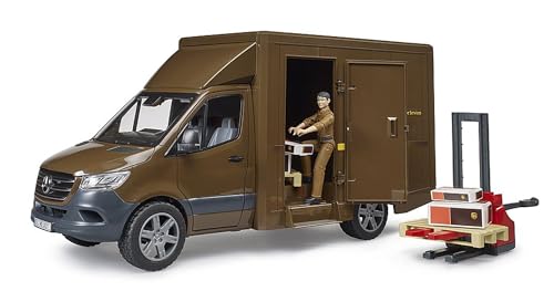 Bruder 02678 MB Sprinter UPS with Driver and Accessories