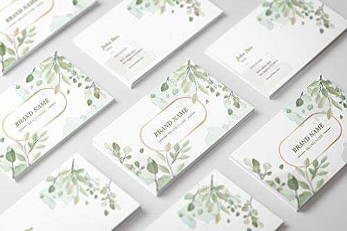 Premium Custom Business Cards 250 cards Elegant Shimmering Metallic Paper 3.5x2 inches Customizable Design with Luxurious Soft Texture