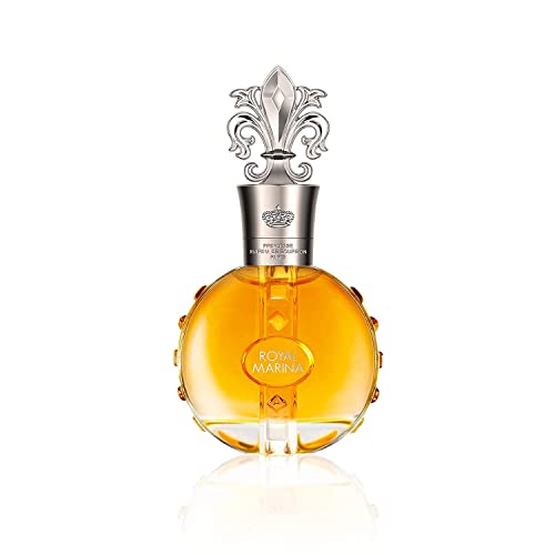 Princesse Marina de Bourbon Royal Marina Diamond Eau de Parfum for Women - Amber Scent - Opens with Notes of Grapefruit and Blackcurrant - Perfume for Seductive and Confident Ladies - 1 oz
