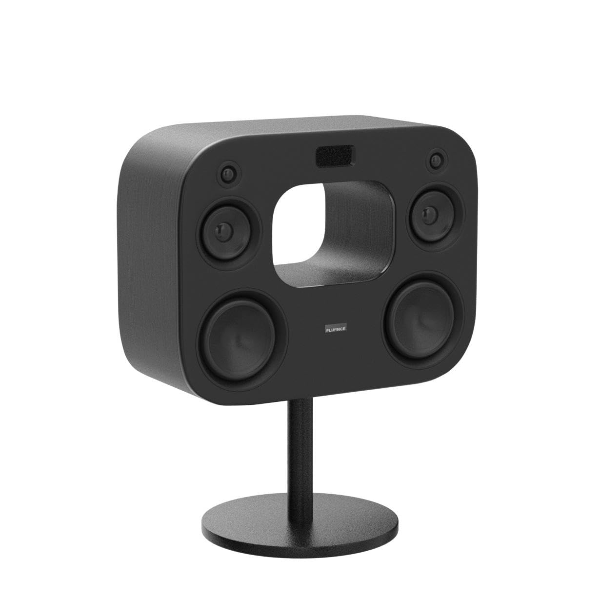 Fluance Fi70 Three-Way Wireless High Fidelity Music System with Powerful Amplifier & Dual 8" Subwoofers (Black Ash)