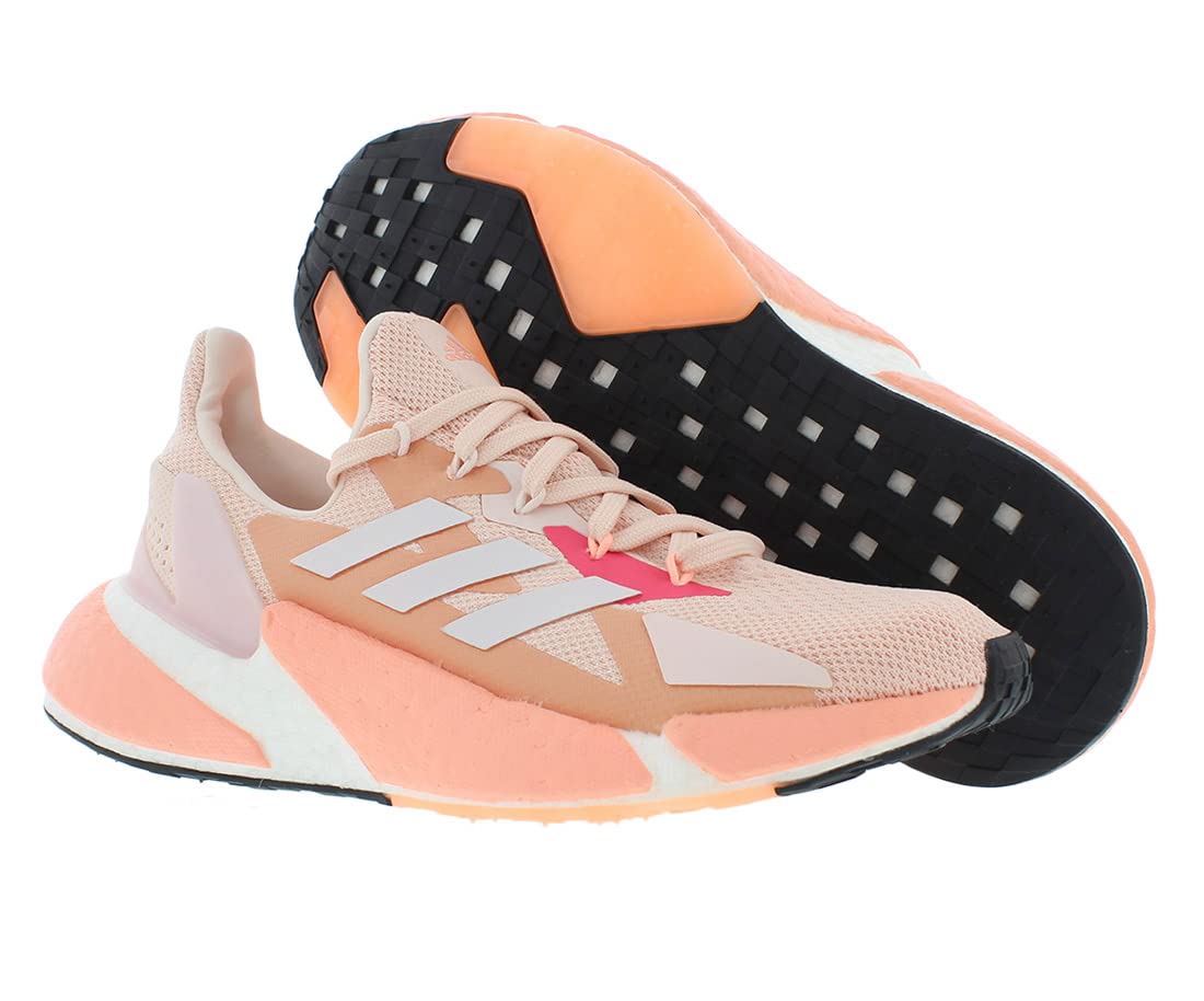 adidas Women's X9000L4 Running Shoe, Pink Tint/White, 9