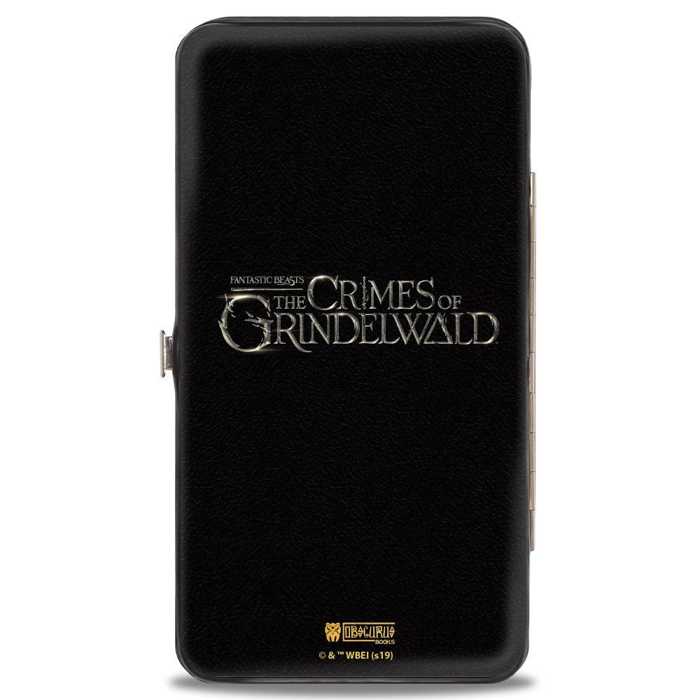 Buckle-Down Women's Hinge Wallet-Fantastic Beasts, 7" x 4"