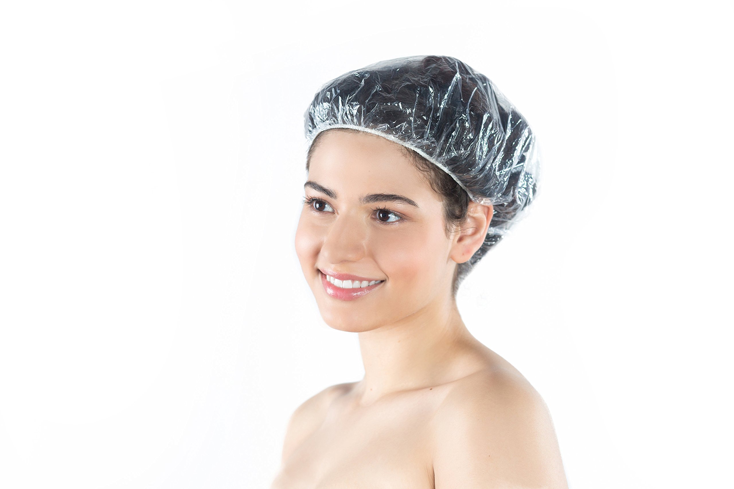 Diane Disposable Clear Processing Hair Caps, For Salons, DIY, Conditioning, Dyeing, Hair Treatments, Bag of 100, D722