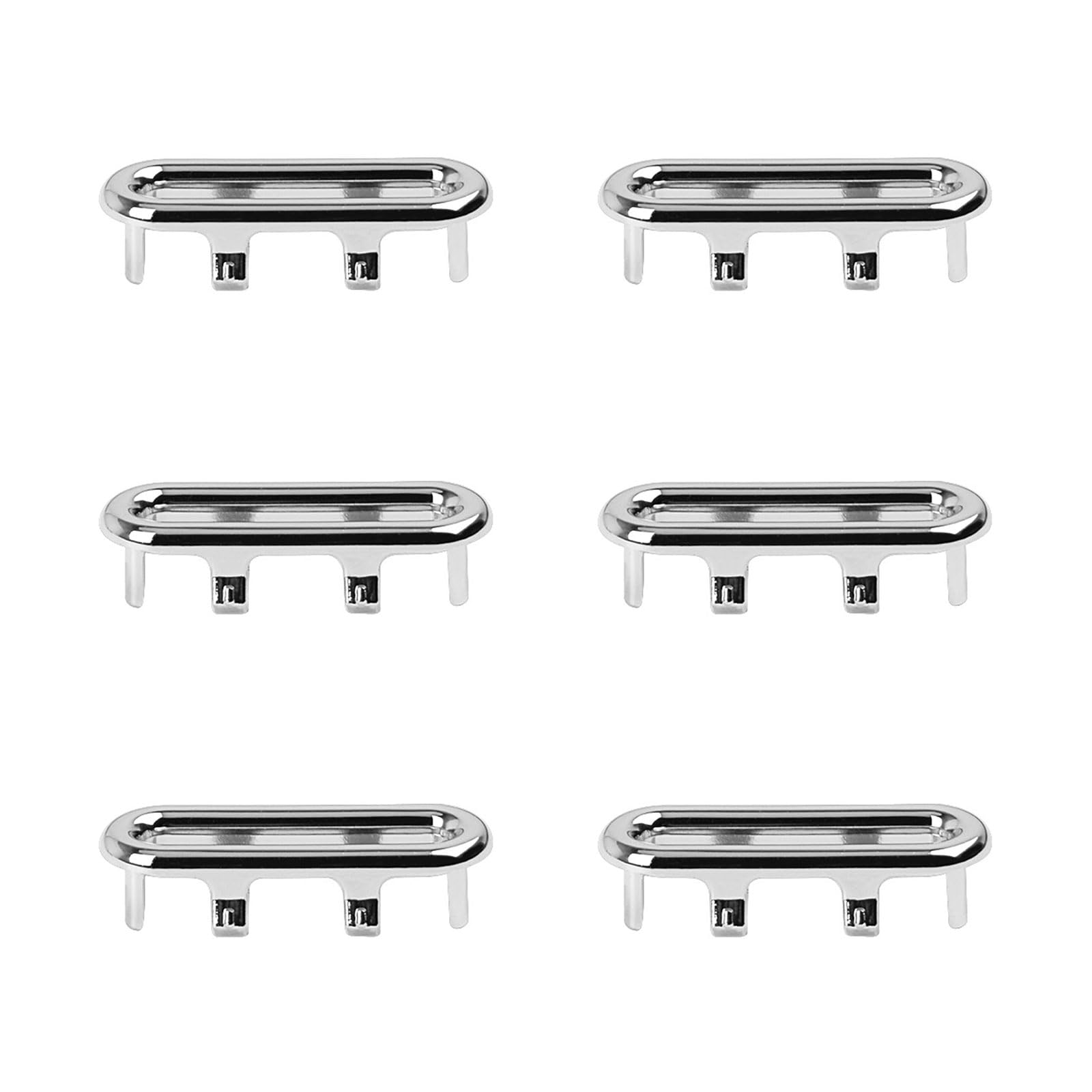 6pcs Round Basin Overflow Trim Sink Hole Cap Drain Cap Cover Insert in Hole Simple Installation for Bathtub Kitchen Sink Sink Hole Replacement Drain Cap Bathtub Hole Kitchen Sink Accessory Plastic