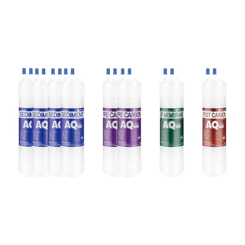 8EA Economy Replacement Water Filter 1 Year Set for GMS : 707T (UF)/969CHT I (UF)/969CHB - 10 microns