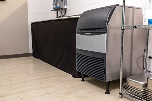 Scotsman UN324A-1 Nugget-Style Ice Maker with Bin, 80-Pound Capacity, Stainless Steel, 115-Volts, NSF