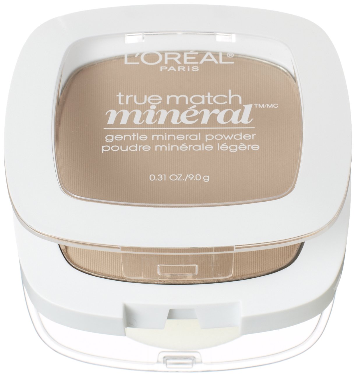 L’Oréal Paris True Match Mineral Pressed Powder, Soft Ivory, 0.31 Ounce