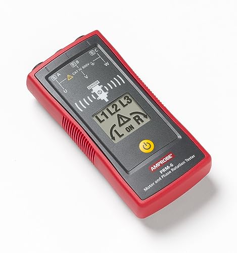Amprobe PRM-6 Phase Sequence and Motor Rotation Tester