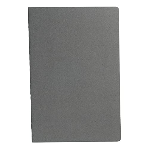 Simply Genius A5 Notebooks for Work, Travel, Business, School & More - College Ruled Notebook - Softcover Journals for Women & Men - Lined Note Books with 92 pages, 5.5" x 8.3" (Gray, 30 pack)