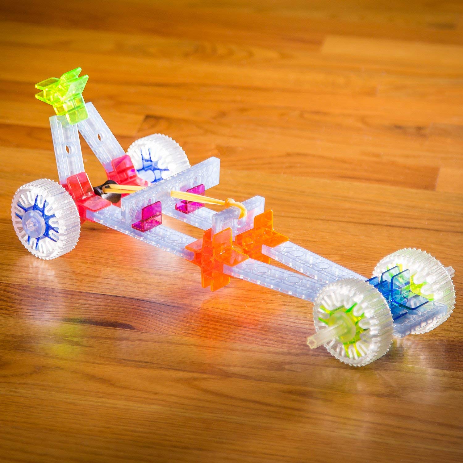 Brackitz Mini STEAM Education Center | STEM Construction Building Block Toy | Sensory Learning Toys for Children PreK-6 | 204 Pc Set