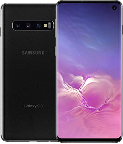 Samsung Galaxy S10 (Sprint) Android Cell Phone | US Version | 128GB of Storage | Fingerprint ID and Facial Recognition | Long-Lasting Battery | U.S. Warranty | Prism Black