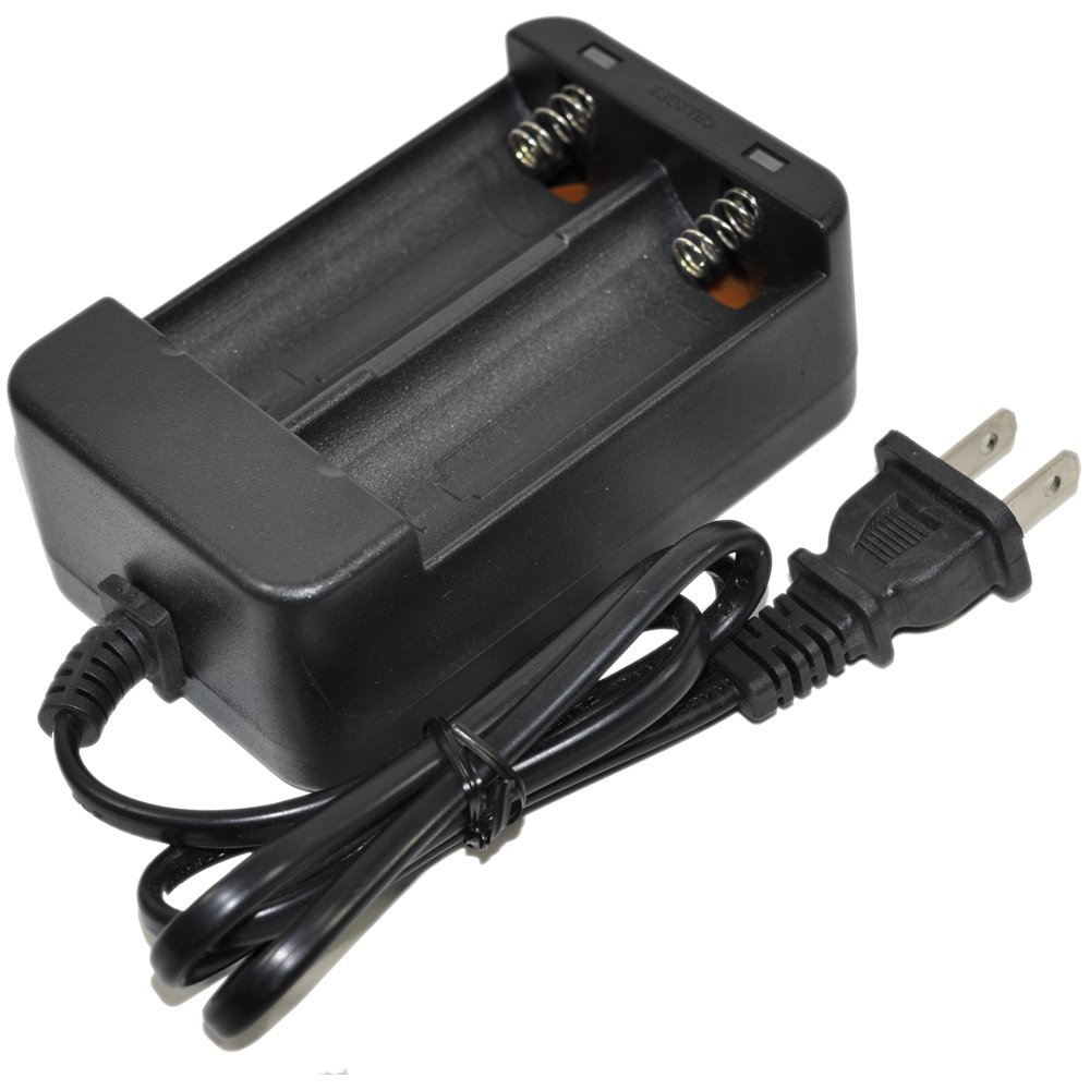 BTBAI 26650 Battery Charger AC Wall Dual Twin Double Channel Universal for 3.2V/3.6V/3.7V li-ion 22650 Rechargeable s1a