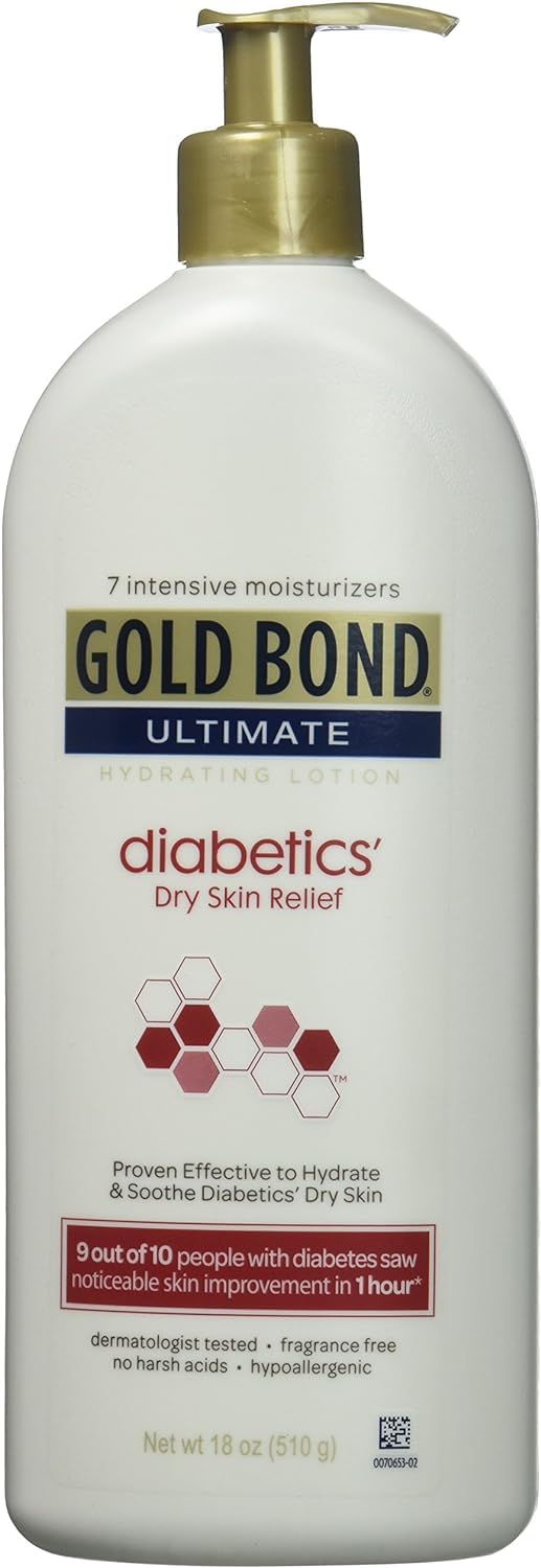 Gold Bond Ultimate Hydrating Lotion, Diabetics Dry Skin Relief 18 oz