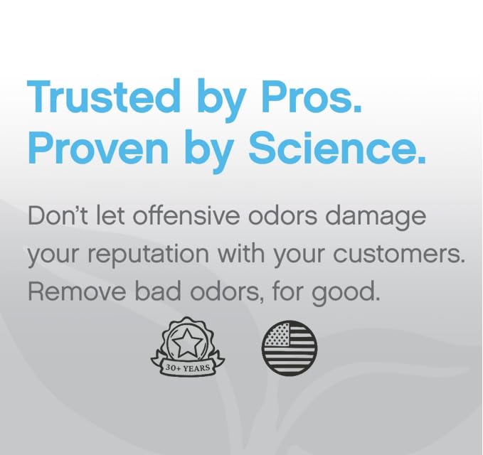 Fresh Wave IAQ Commercial Odor Eliminating Air & Surface Liquid, 1 Gallon | Safer Odor Relief | Natural Plant-Based Odor Eliminator | Odor Absorber for Home or Commercial Areas