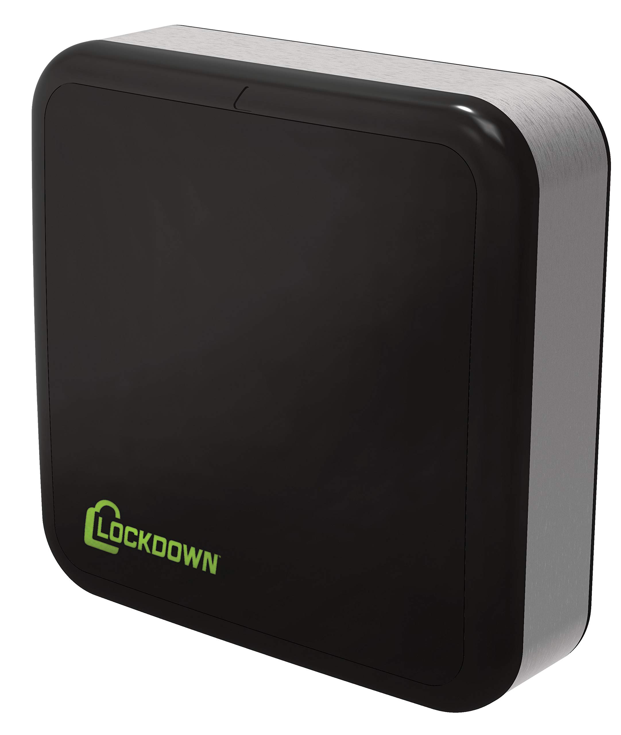 Lockdown Puck Monitoring System with WiFi, Free Updated App, Door Sensor, Motion and Temperature Detection and Easy Install for Vault, House and Room Security